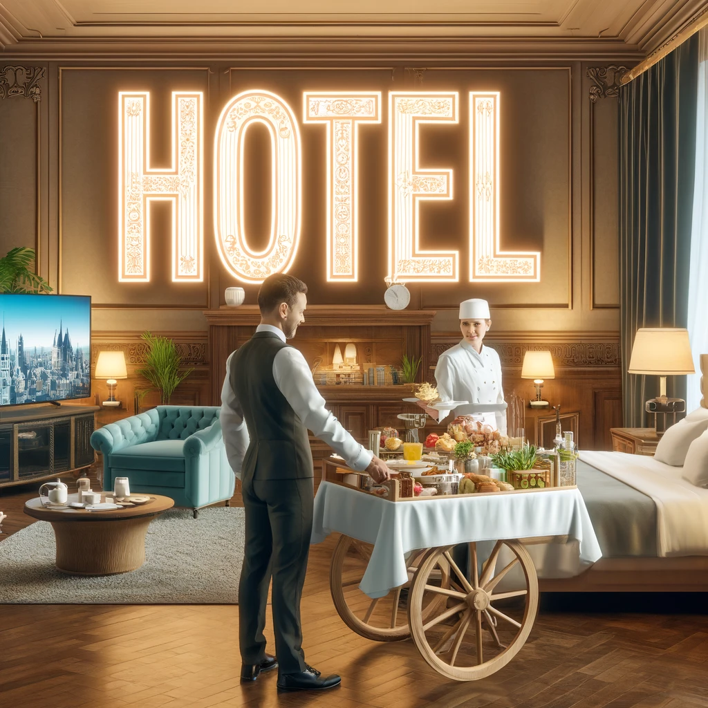 2024년 호텔 룸서비스 (Hotel Room Service)는 어떻습니까? - HOTELHOTEL | 호텔호텔