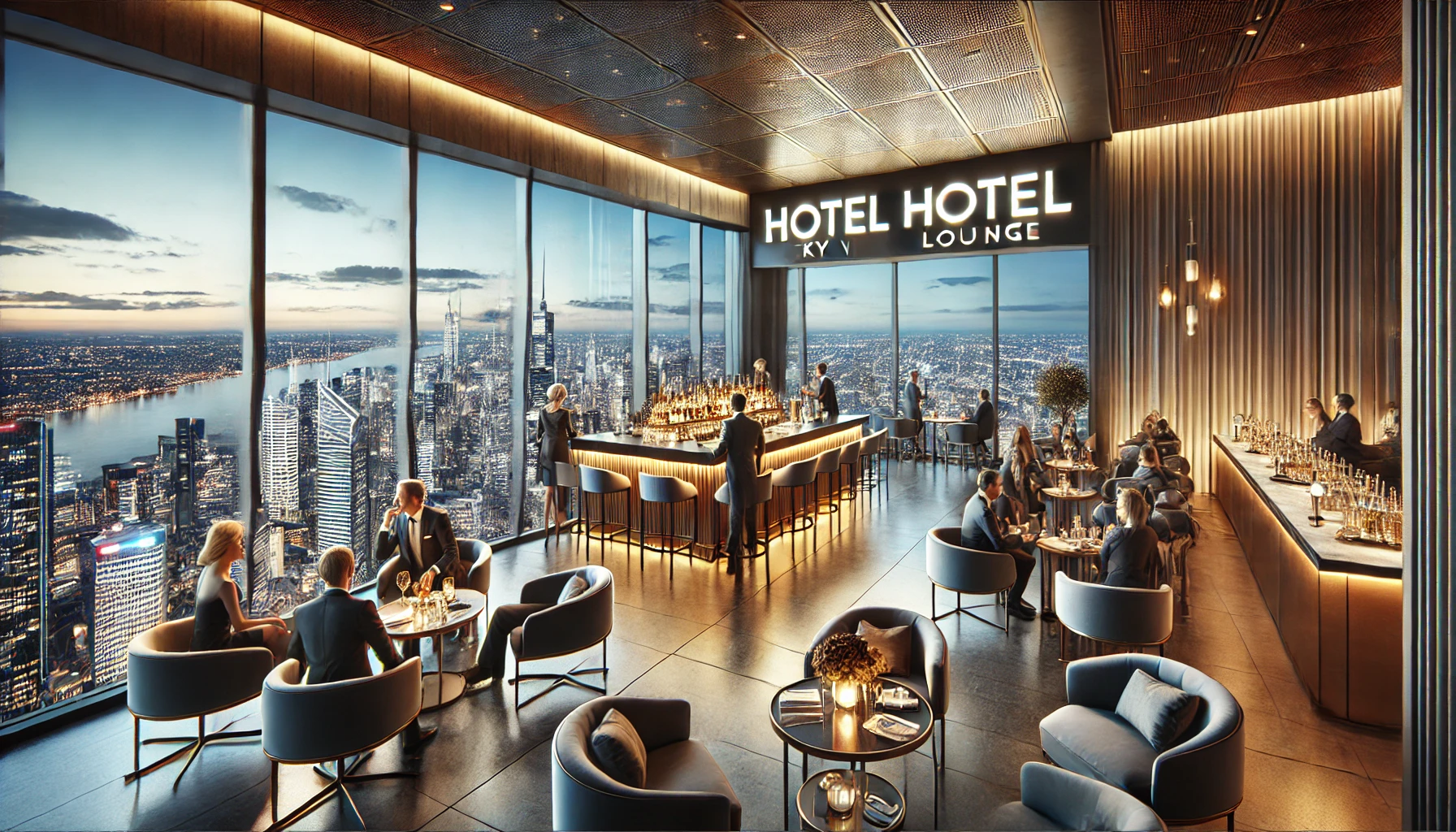 2024년 호텔 스카이 뷰 라운지 (Hotel Sky View Lounge), 어떻습니까? - HOTELHOTEL | 호텔호텔